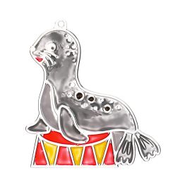 Animals Coloring Suncatcher (Seal) - MINISO