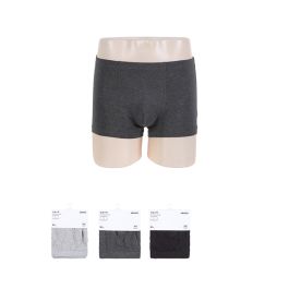Men's Solid Color Boxer Briefs (L) - MINISO