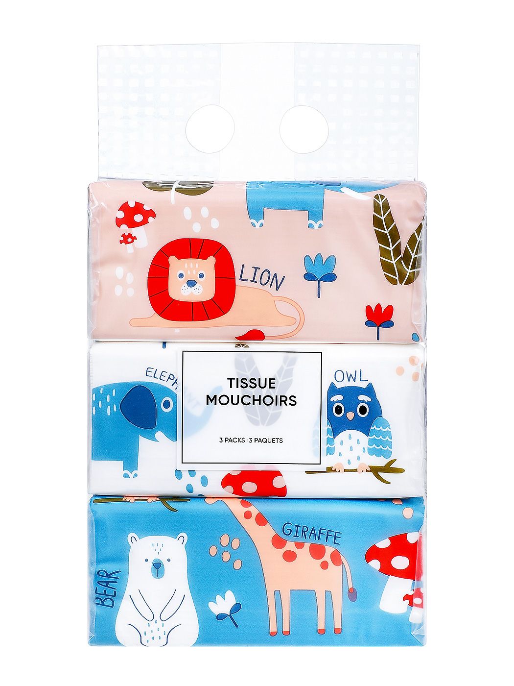 Forest Family Tissue（3 Packs） - MINISO