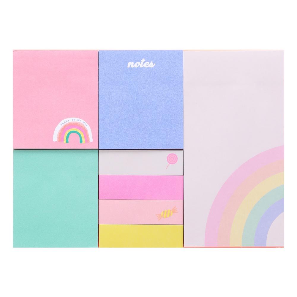 Candy Rainbow Series Sticky Notes Set - MINISO