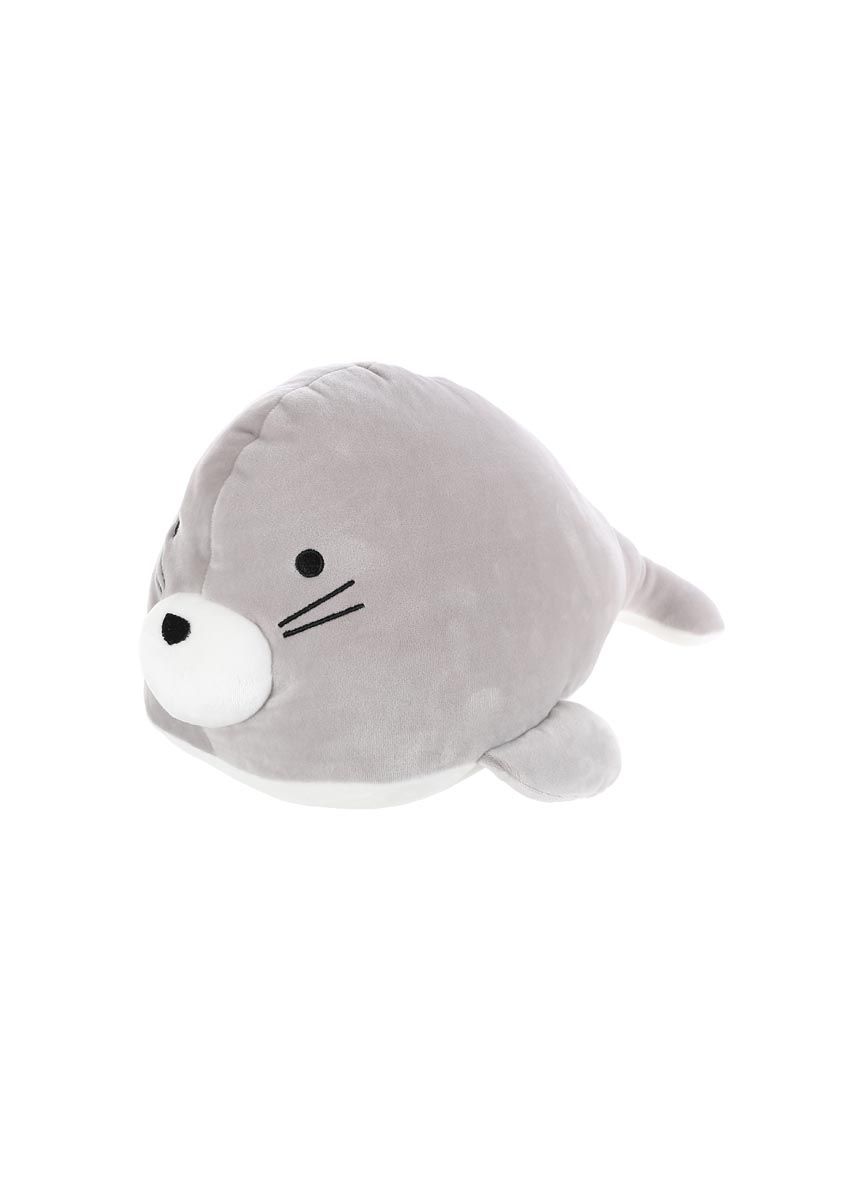 Seal Plush Toy (Grey) - MINISO