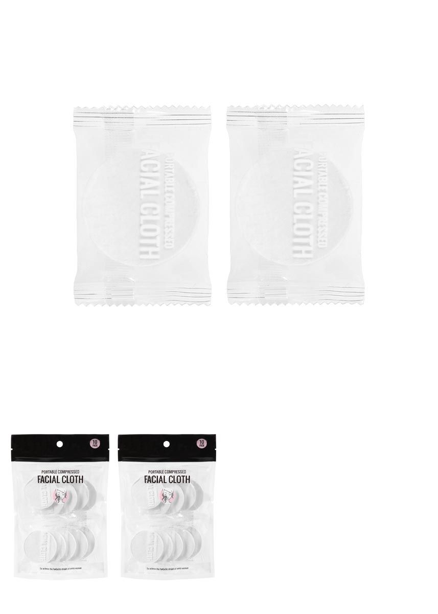 Portable Compressed Facial Cloth 10 pack - MINISO