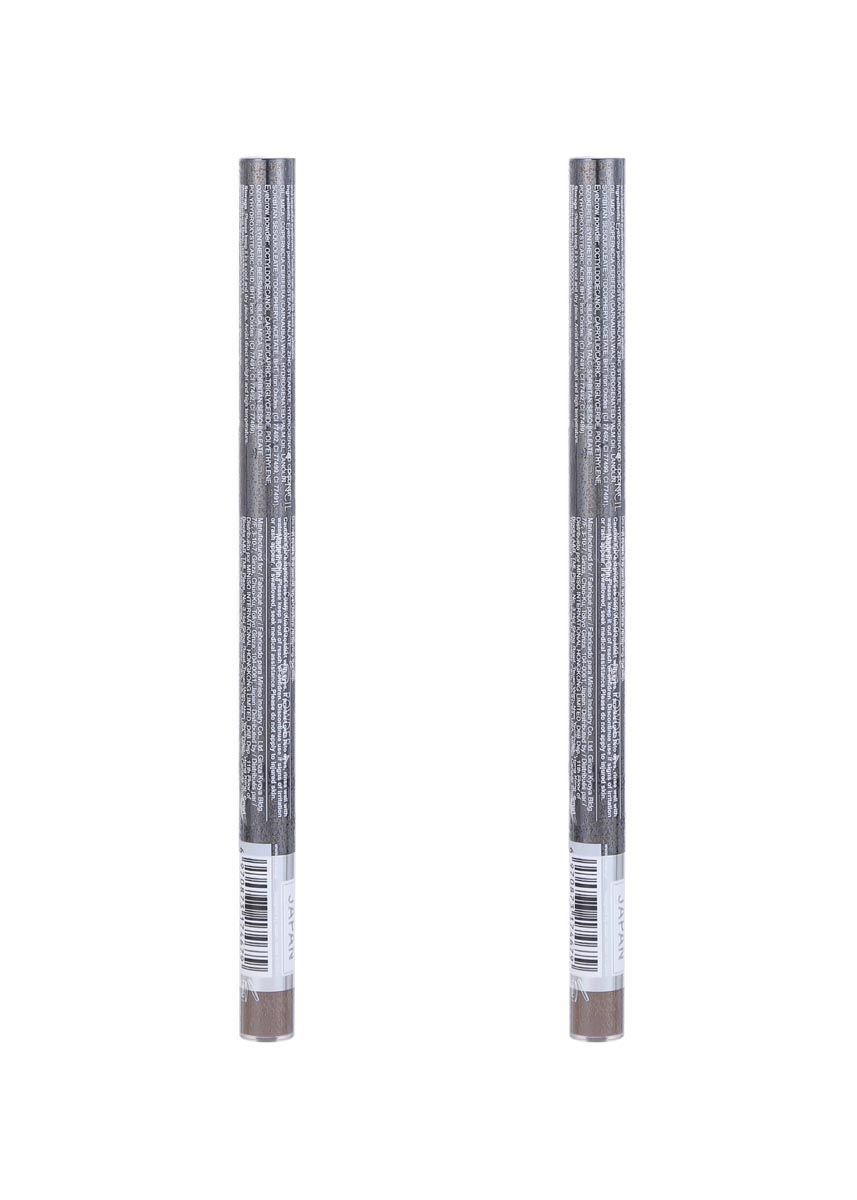 2 in 1 Eyebrow pencil +Eyebrow Powder (04 Light Coffee) - MINISO